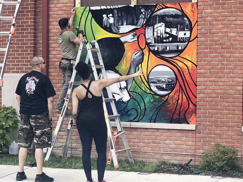 Murals brighten up Brownsville - Herald-Standard